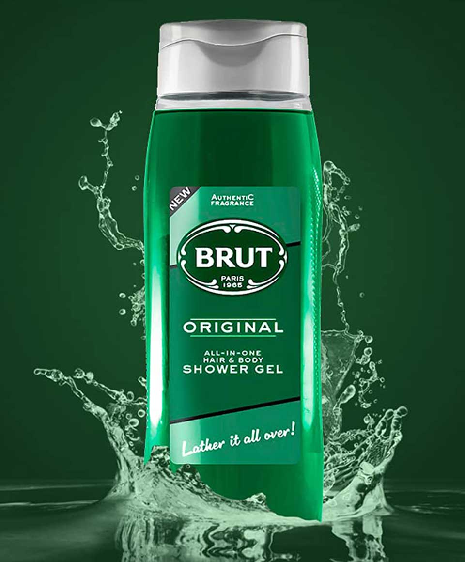 Brut body wash store