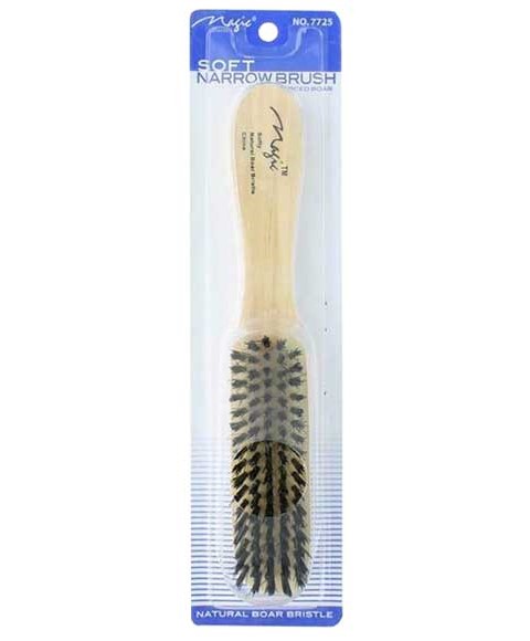 Magic Collection Natural Boar Bristle Soft Narrow Brush 77