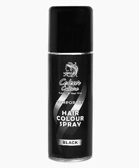 Colour Culture Temporary Hair Colour Black Spray | Colour