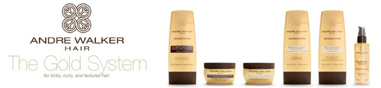 Andre Walker Hair | The Gold System | pakcosmetics.com