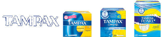 Tampax | Tampons | Compak Sanitary Pads for Women