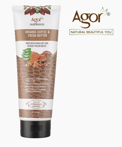 Organic Coffee And Cocoa Butter Body Lotion | Agor | Pak C