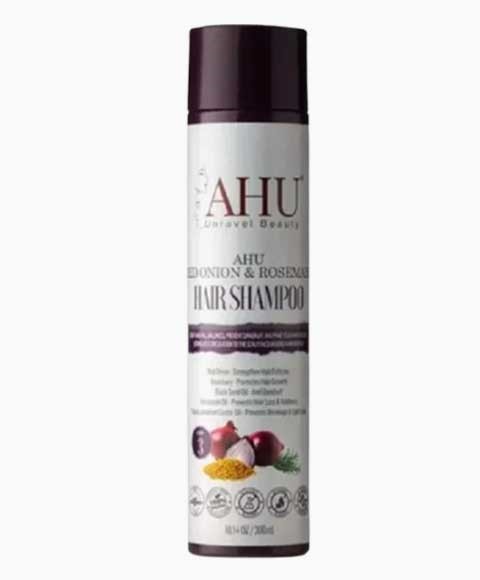 AHU Red Onion And Rosemary Hair Shampoo | AHU Care complet