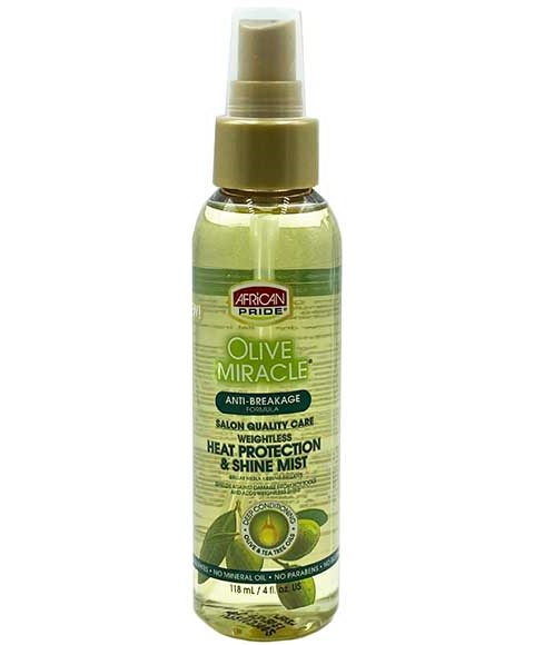 Olive Miracle Anti Breakage Formula Heat Protection And Shine Mist ...