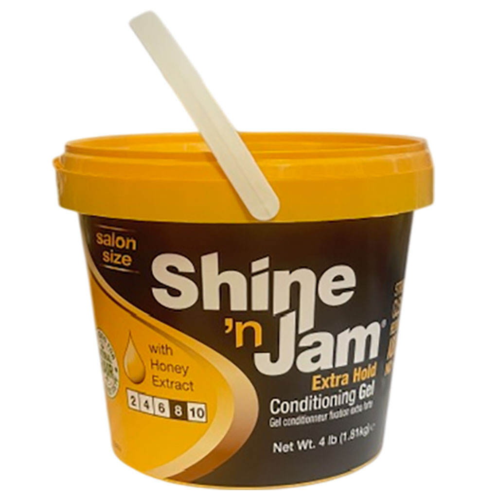 Ampro Shine N Jam Gel | Braiding Gel | Extra Hold | Alcoho