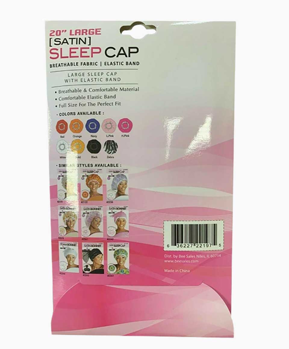 Magic Collection Satin Sleep Cap 2191ZEB | Bee Sales | Mag