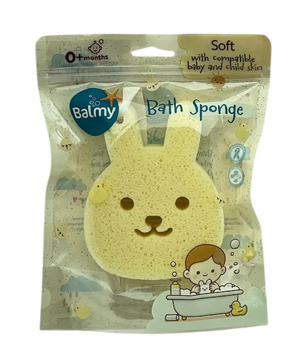 Baby Bath Sponge Rabbit | Balmy Naturel | Pak Cosmetic Cen