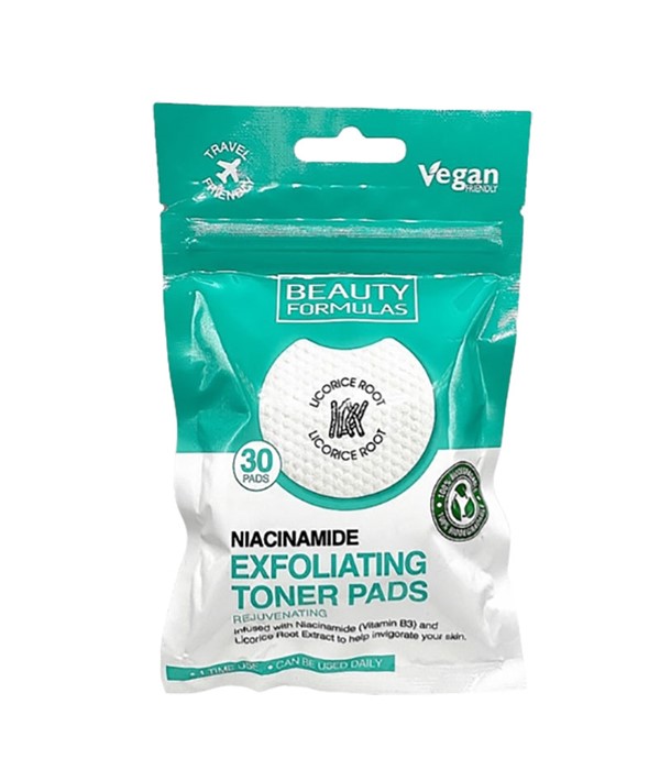 Niacinamide Exfoliating Toner Pads | Drammock | Beauty For