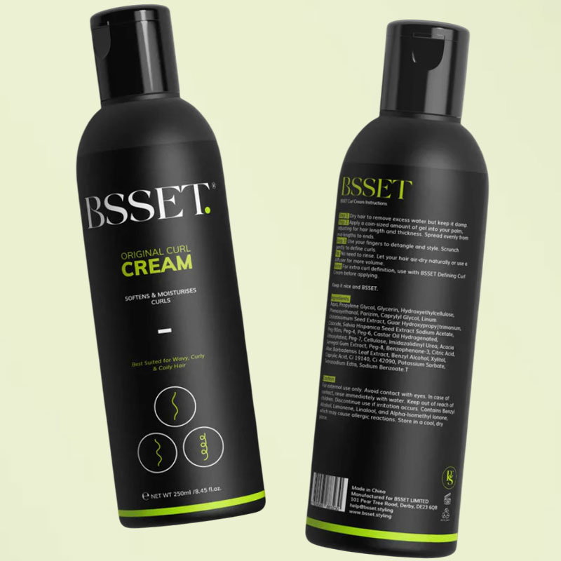 Bsset Original Curl Cream | BSSET | Curly haircare Range