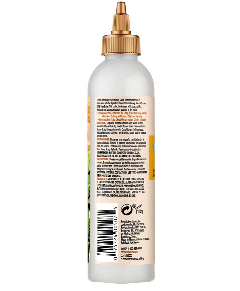 Pure Honey Scalp Refresh Cleansing Scalp Treatment | Pure Honey| Creme ...