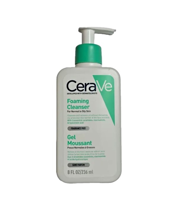 Cerave Foaming Cleanser For Normal To Oily Skin | CeraVe S
