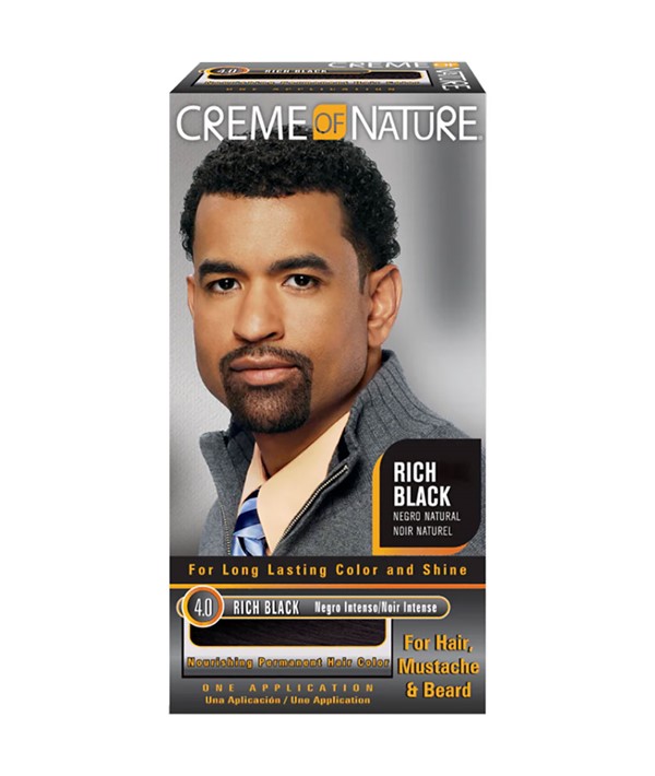 Creme Of Nature Colors For Men Rich Black | Moisture Rich