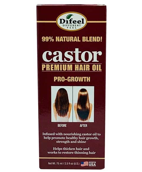 Difeel Pro Growth Castor Premium Hair Oil | Difeel
