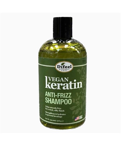 Difeel Vegan Keratin Anti Frizz Shampoo | Difeel