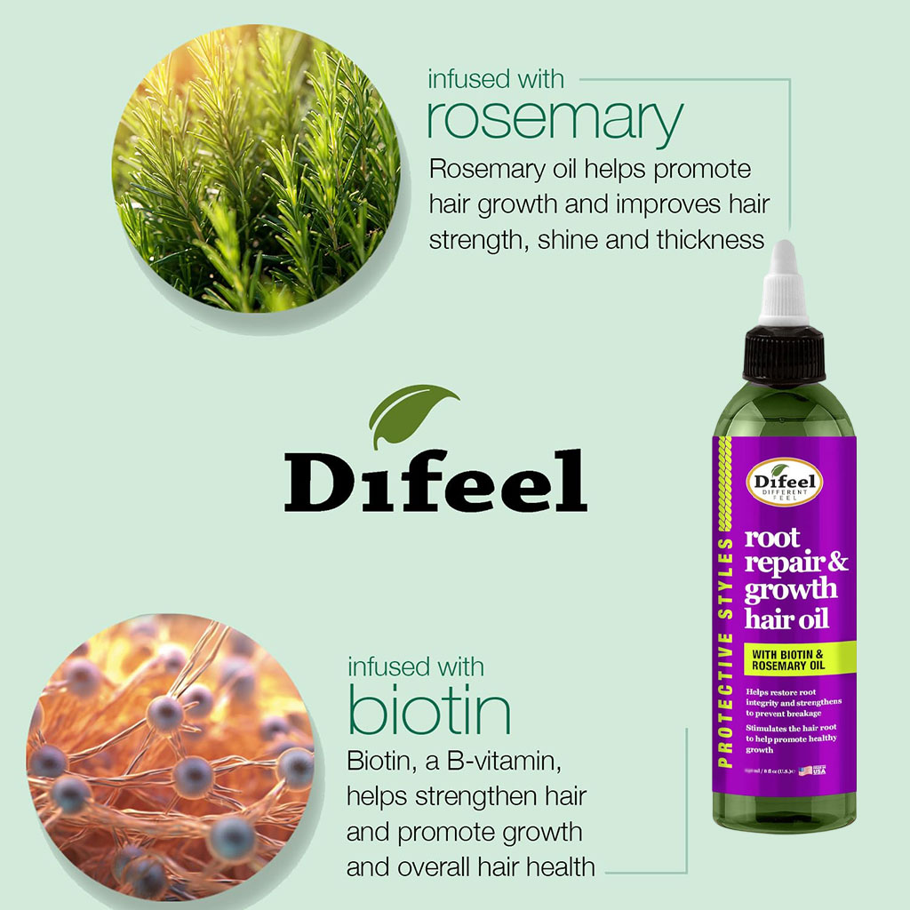 Protective Styles Root Repair And Growth Hair Oil | Difeel
