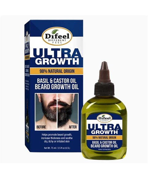 Difeel Ultra Growth Basil And Castor Beard Growth Oil | Di