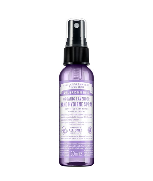 Organic Lavender Hand Cleansing Spray | Dr Bronners Luxury