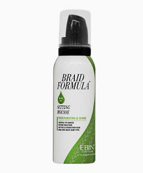 Braid Formula Setting Mousse With Olive Oil | EBIN New Yor