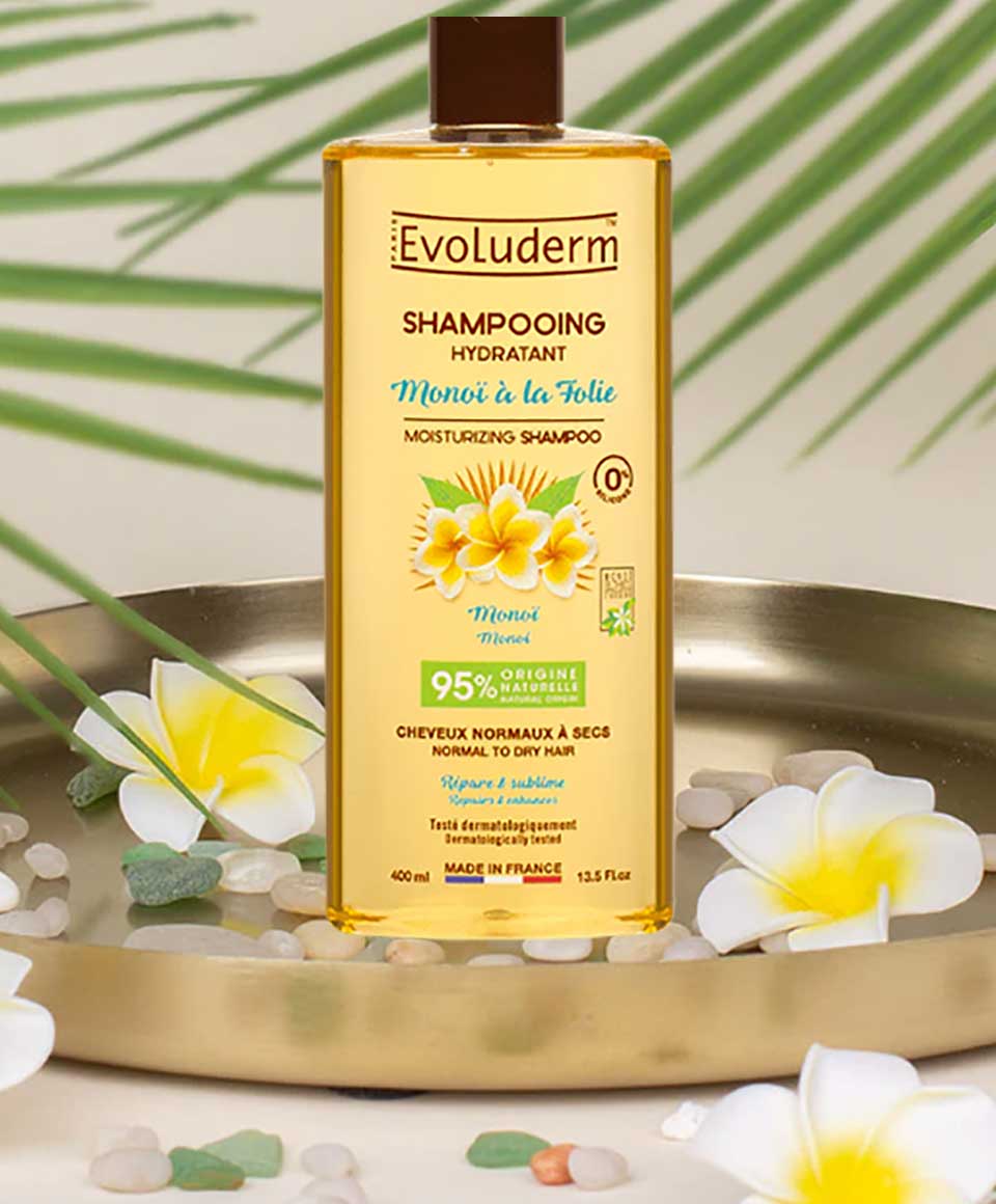 Evoluderm Hydratant Monoi Moisturizing Shampoo | Evoluderm