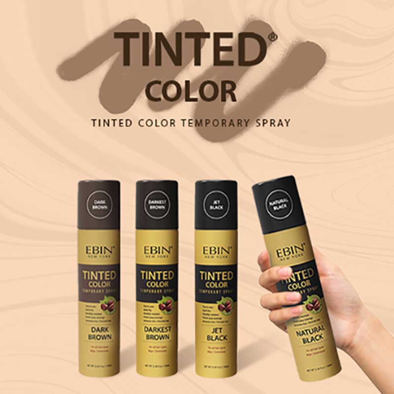Ebin New York Tinted Color Temporary Spray | EBIN New York