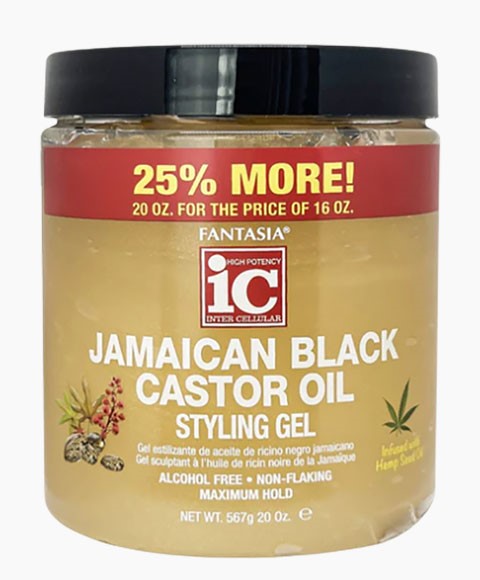 Fantasia Ic Jamaican Black Castor Oil Styling Gel | IC Fan