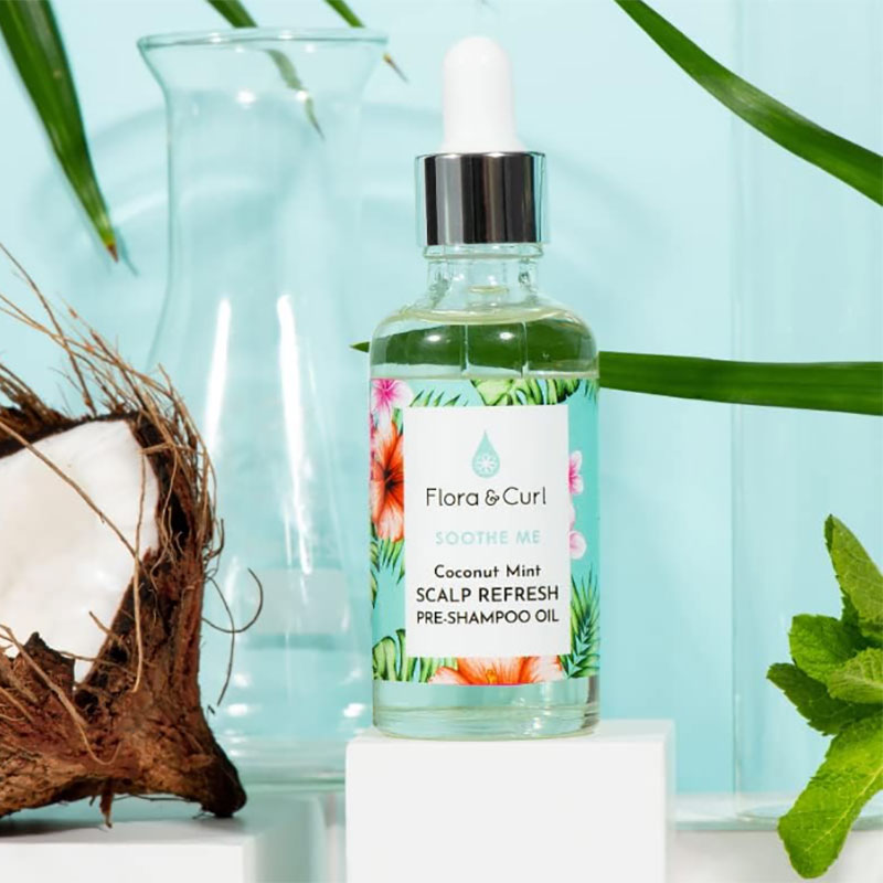 Soothe Me Coconut Mint Scalp Refresh Pre Shampoo Oil | Flo