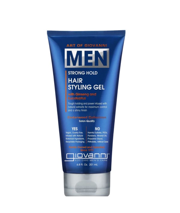 Men Strong Hold Hair Styling Gel | Giovanni