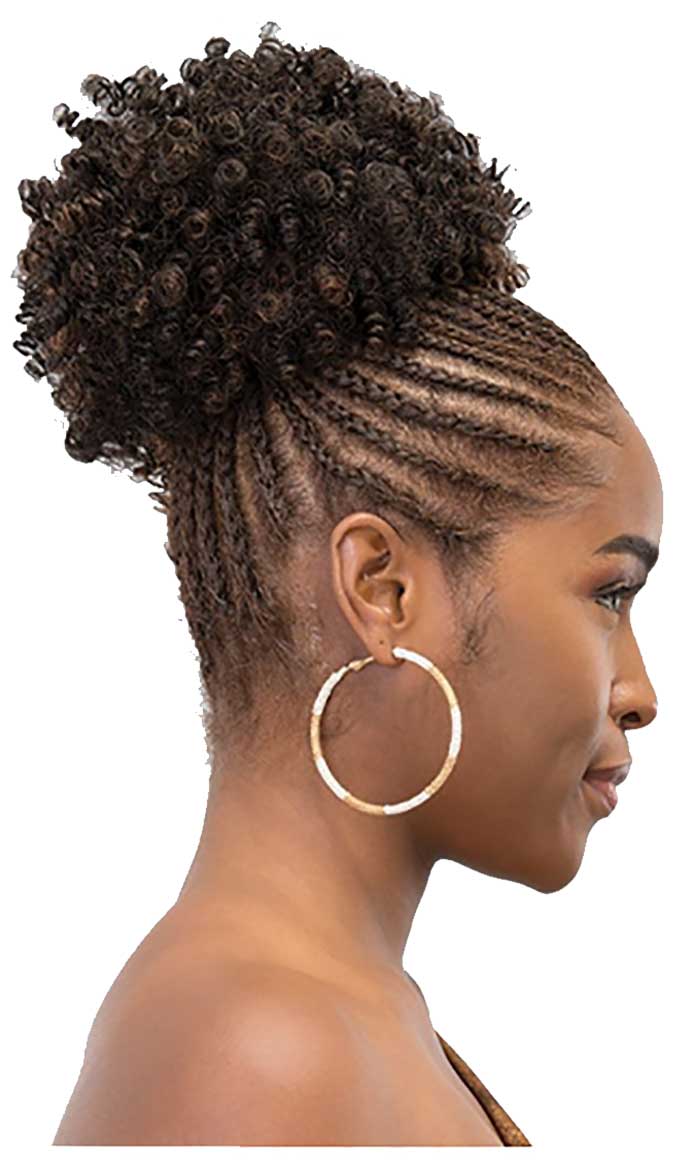 Noir Every Time Syn Afro Perm String Ponytail | Noir | Hai