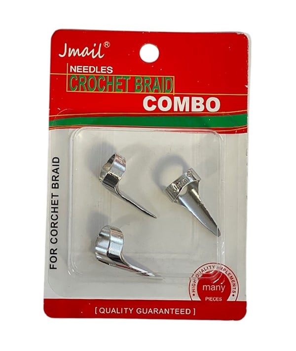 Jmail Needles Crochet Braid Combo BTLTO6 SIL | Bellissemo