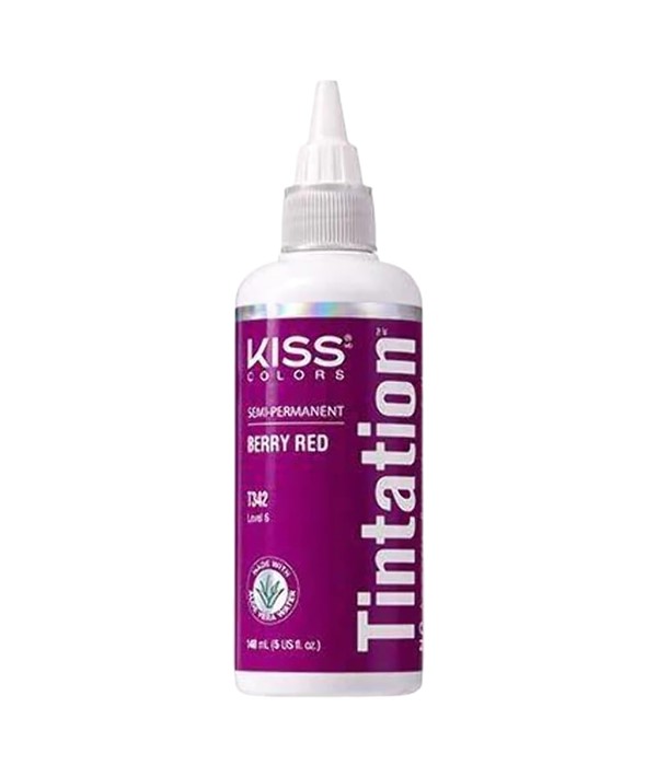 Kiss Colors Tintation Semi Permanent Berry Red T342 | Kiss