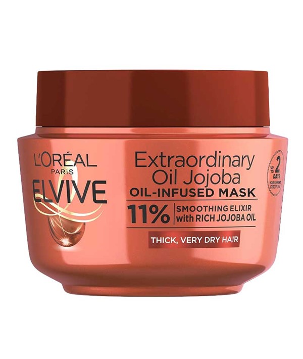 Elvive Extraordinary Oil Jojoba Oil Infused Mask | L Oreal