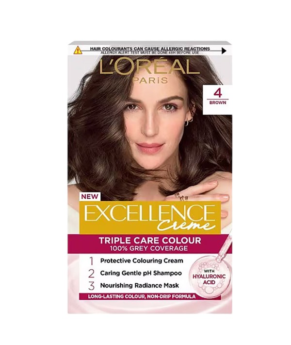 Excellence Creme Advanced Triple Care Creme Colour 4 | Lor