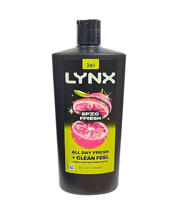 Lynx 3In1 Epic Fresh All Day Fresh Plus Clean Feel Shower