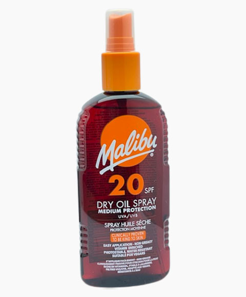 Malibu Medium Protection Dry Oil Spray With SPF20 | Malibu