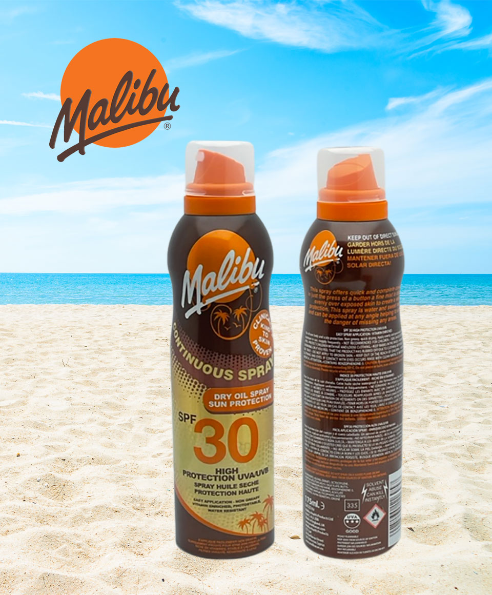 Continuous Spray Dry Oil Spray Sun Protection SPF30 | Mali