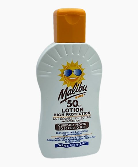 Malibu Kids High Protection Lotion SPF50 | Malibu | Pak Co
