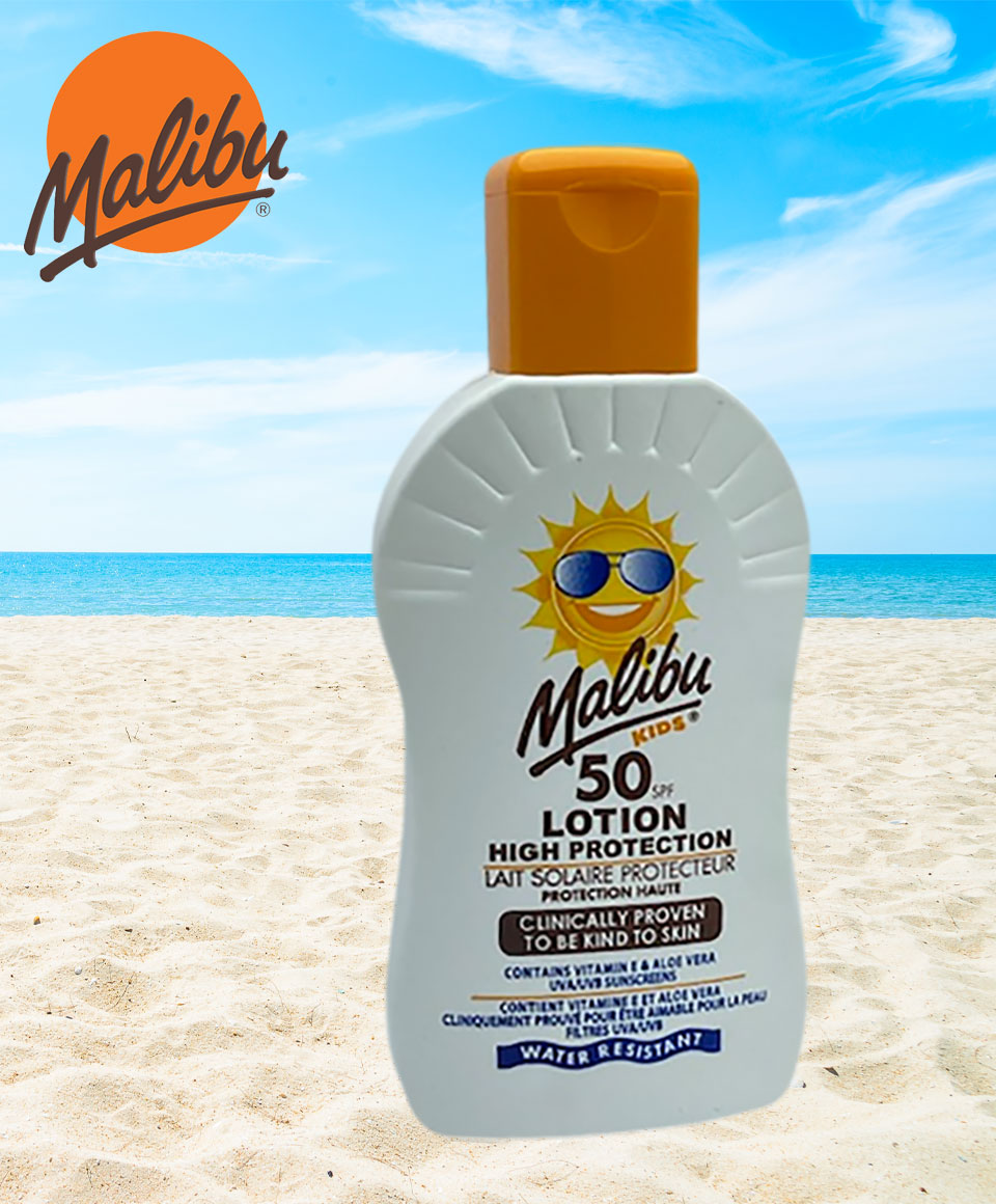 Malibu Kids High Protection Lotion SPF50 | Malibu | Pak Co
