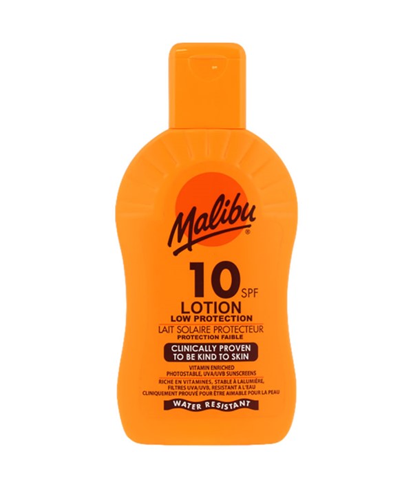 Malibu Low Protection Water Resistant Lotion 10SPF | Malib