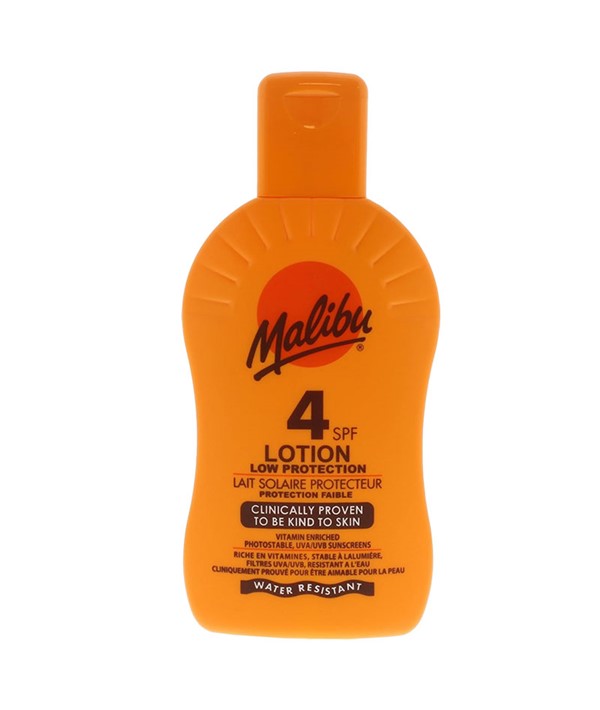 Malibu Low Protection Water Resistant Lotion 4SPF | Malibu