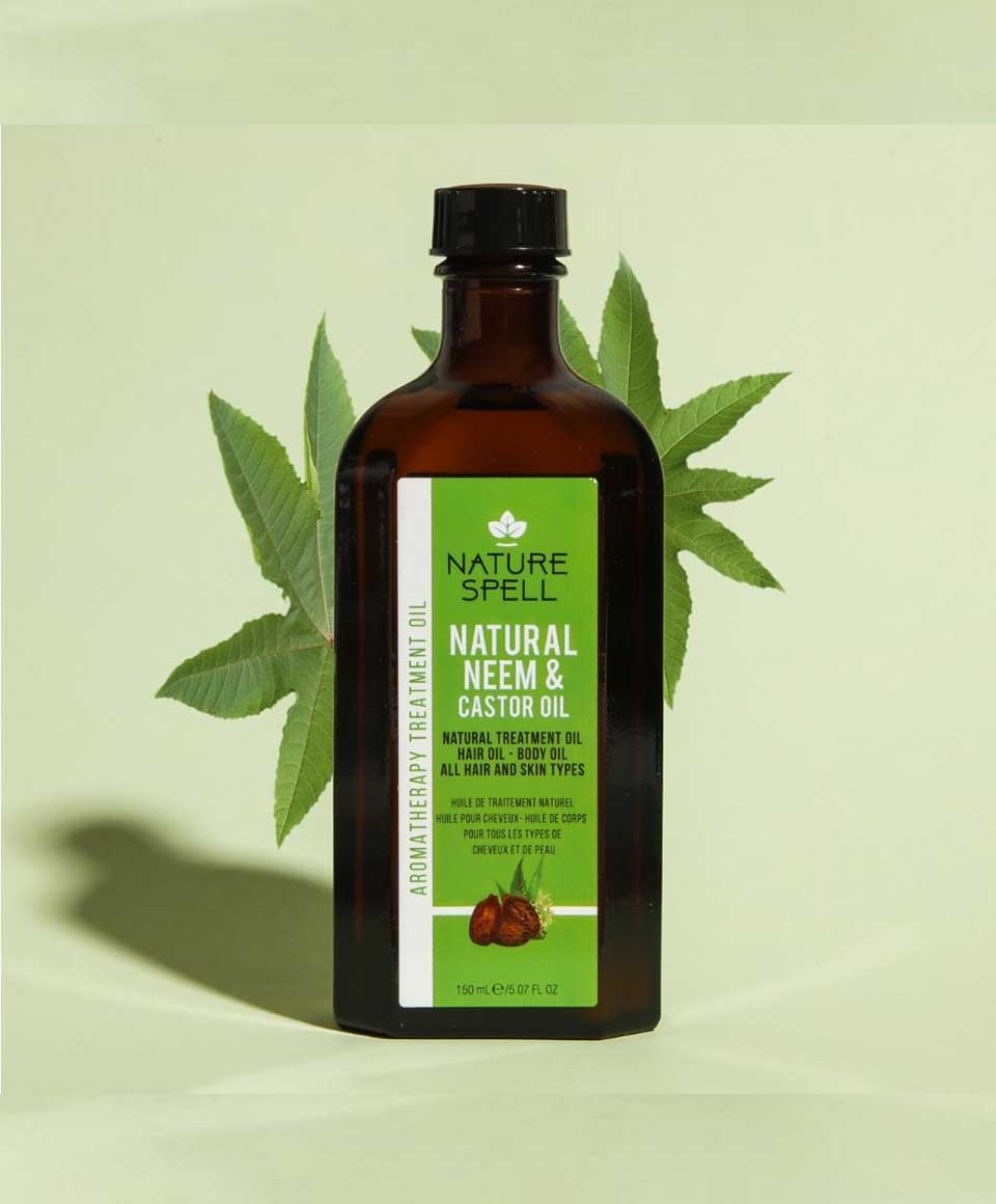 Natural Neem And Castor Oil | Nature Spell Oils | Pak Cosm