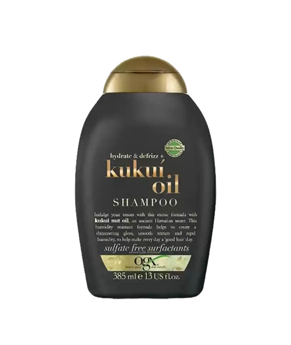 Hydrate Plus Defrizz Kukui Oil Shampoo | Organix Kukui Oil