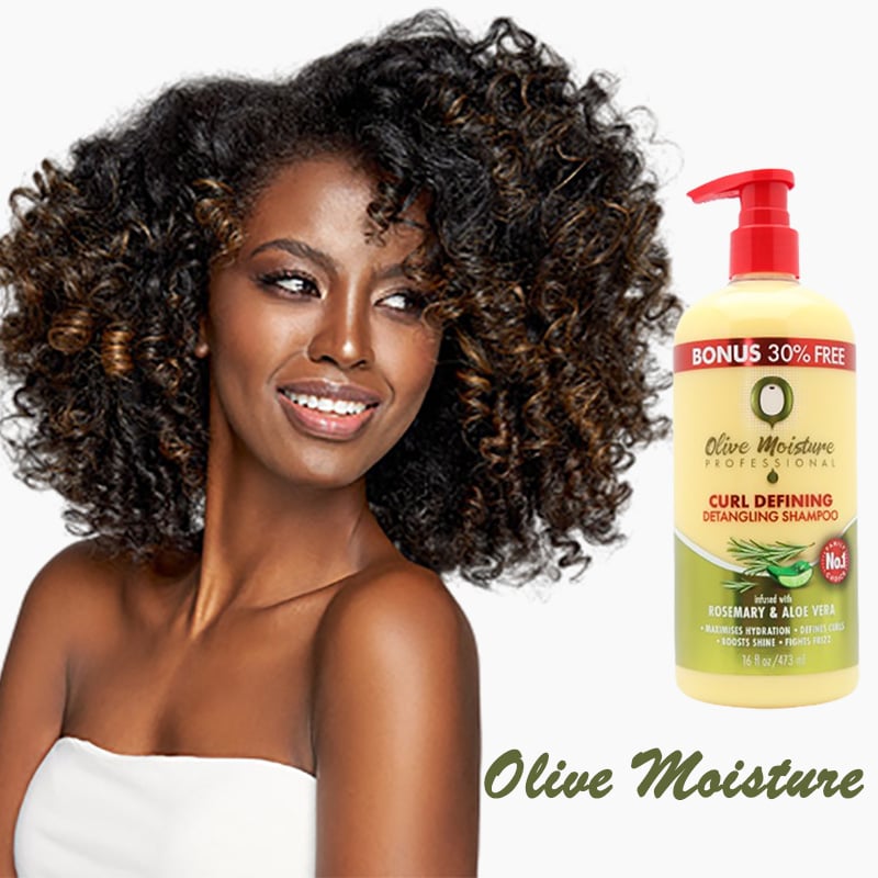 Professional Curl Defining Detangling Shampoo | Olive Mois