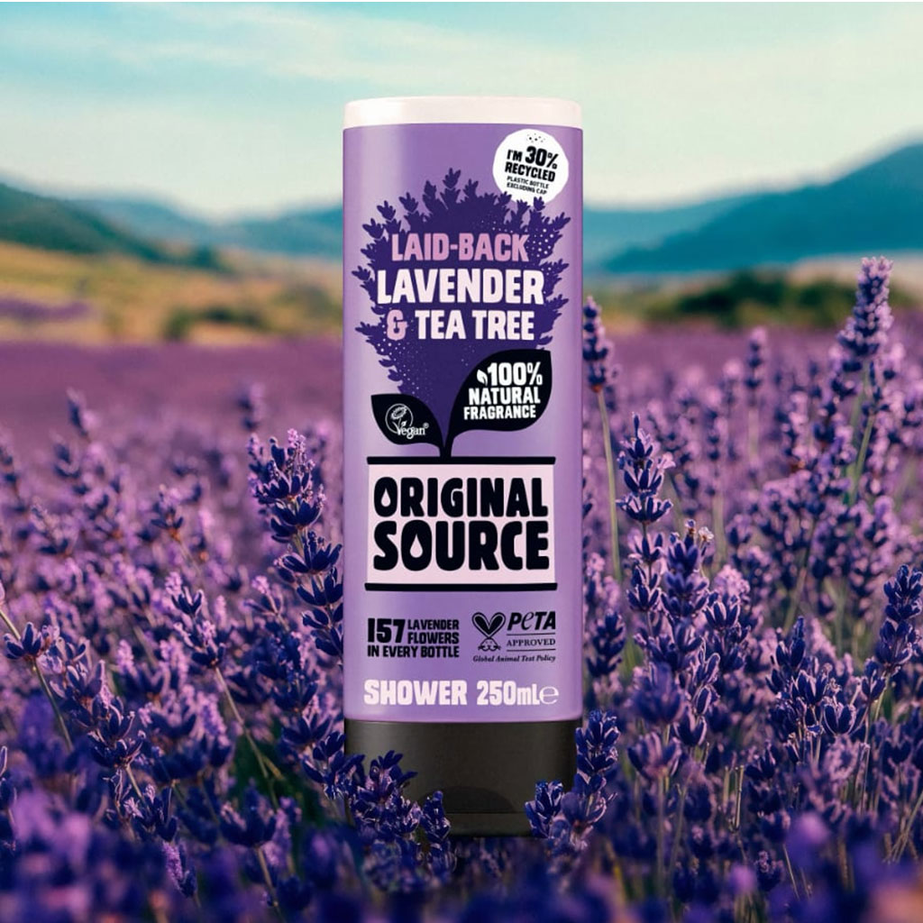 Laid Back Lavender And Tea Tree Shower Gel | Original Sour