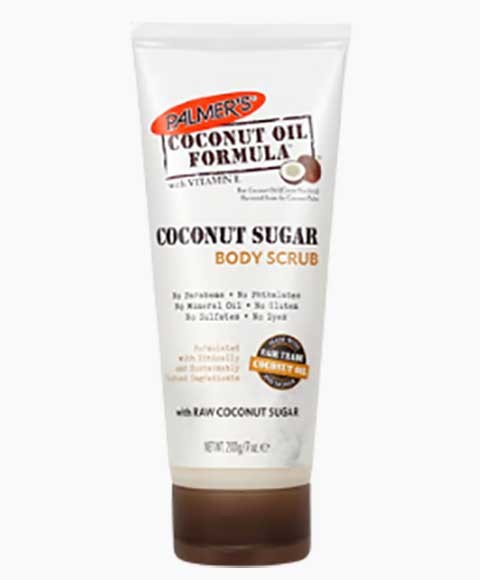 Coconut Oil Formula Coconut Sugar Body Scrub | Palmers, Co