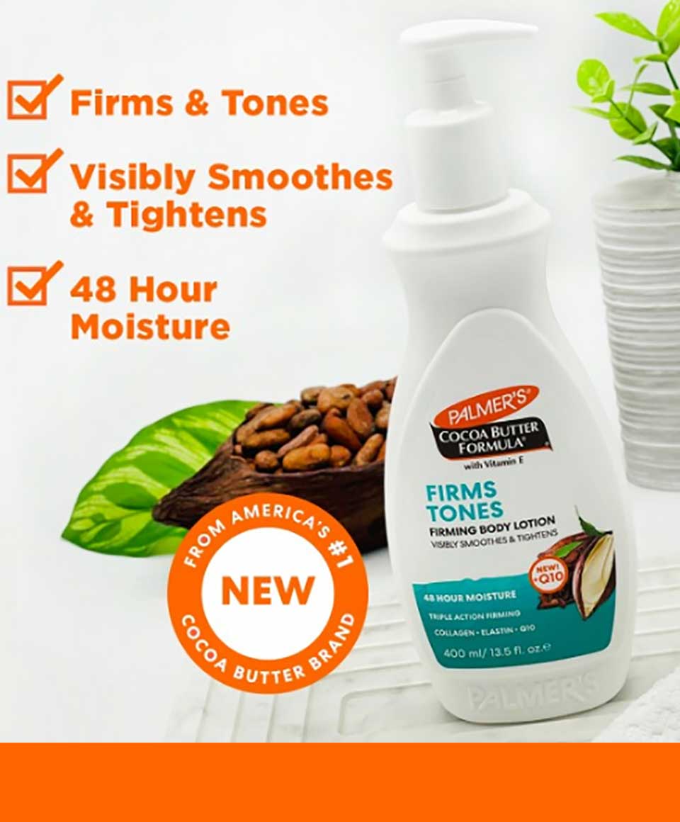 Cocoa Butter Formula With Vitamin E Firms Tones Body Lotio Cocoa Butter Formula With Vitamin E Firms Tones Body Lotio