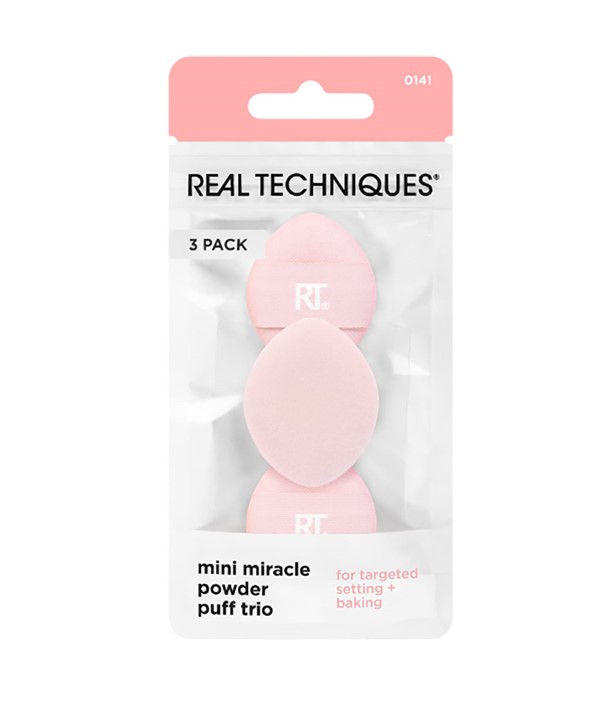 Mini Miracle Powder Puff Trio | Real Techniques | Pak Cosm