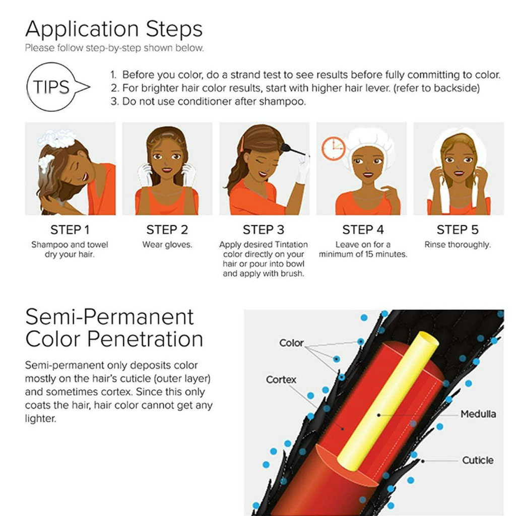 Kiss Colors Tintation Semi Permanent Sapphire T222 | Kiss