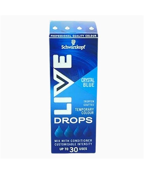 Live Drops Temporary Colour Crystal Blue | Schwarzkopf | L