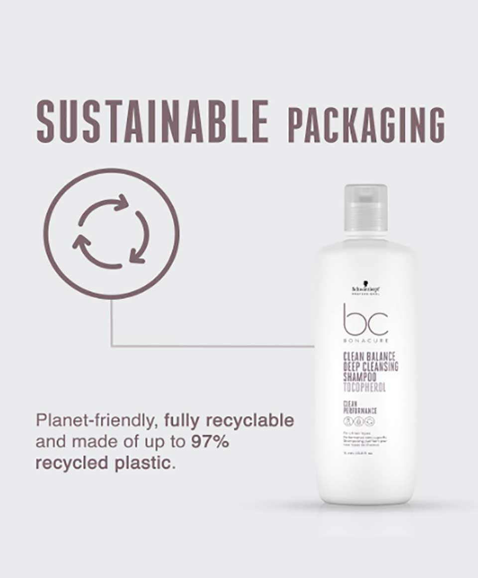 Bonacure Tocopherol Clean Balance Deep Cleansing Shampoo