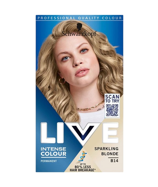 Live Intense Permanent Colour B14 Sparkling Blonde | Schwa